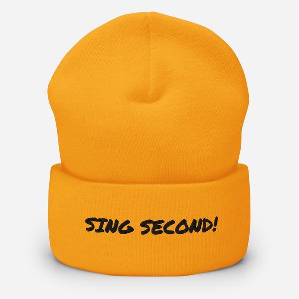 Cuffed Beanie "Sing Second" – Xpresso Unicorn